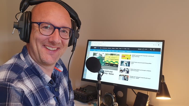At home with... RTÉ Newsroom's Justin McCarthy