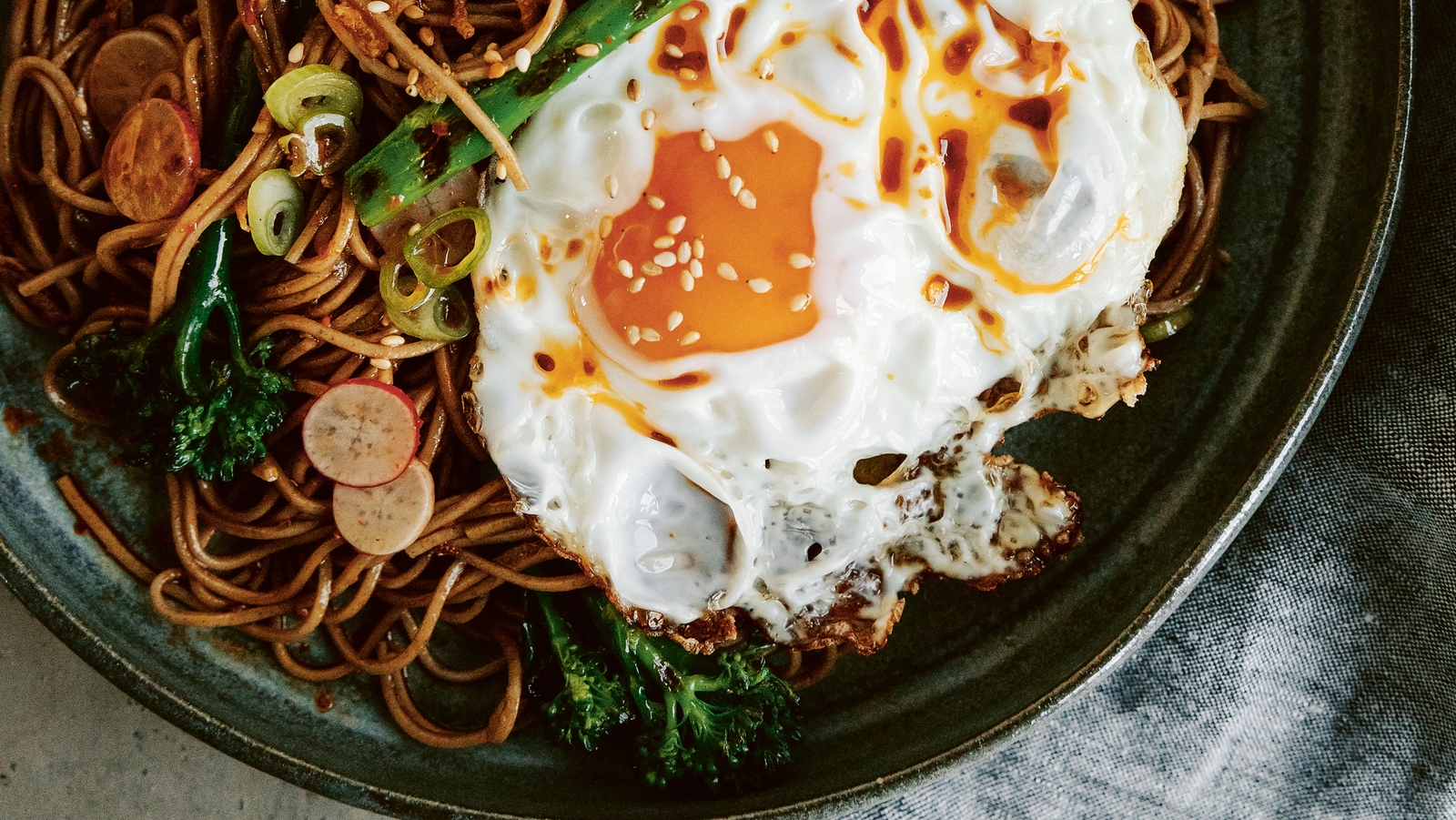 Pippa Middlehurst's charred broccoli soba
