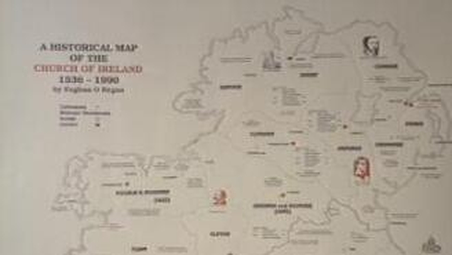 RTÉ Archives | Collections | Map Of Church Of Ireland History