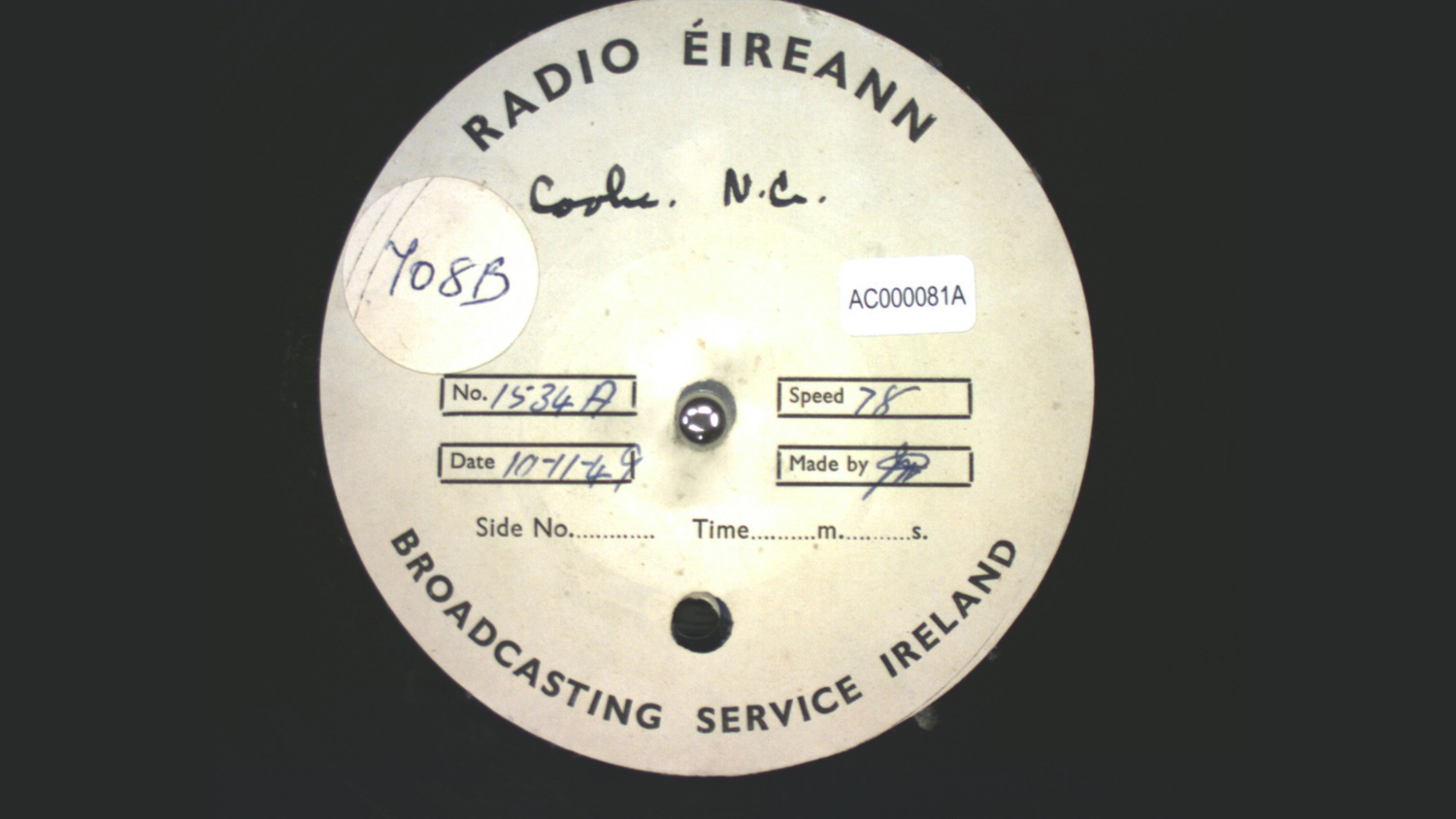 RTÉ Archives | Collections | Limited Express : Mr Cooke