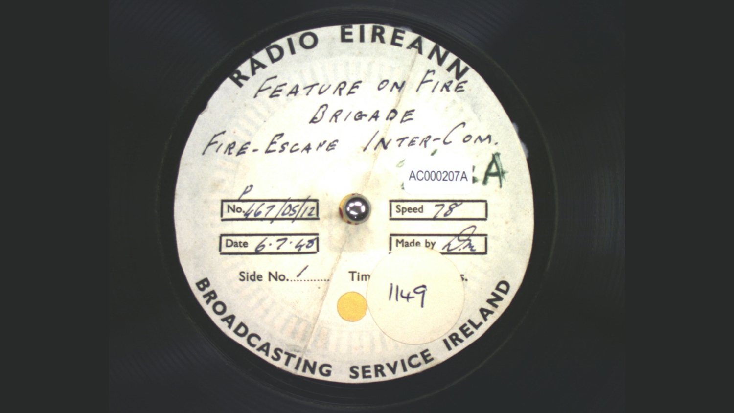 RTÉ Archives | Collections | Firebrigade : Interview