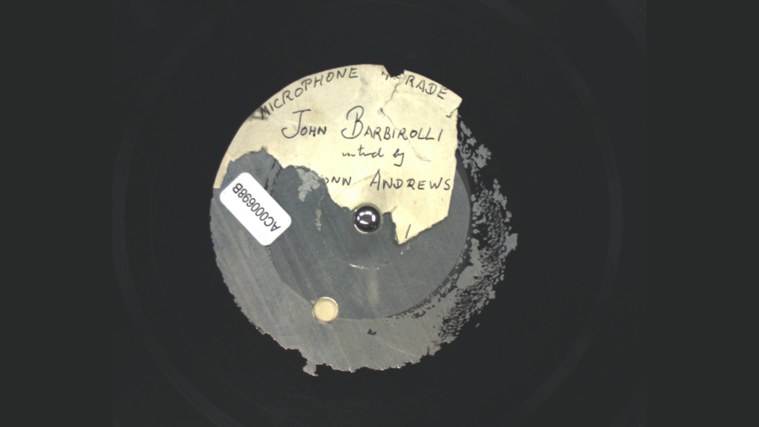 RTÉ Archives | Collections | Microphone Parade : John Barbirolli And Vienna