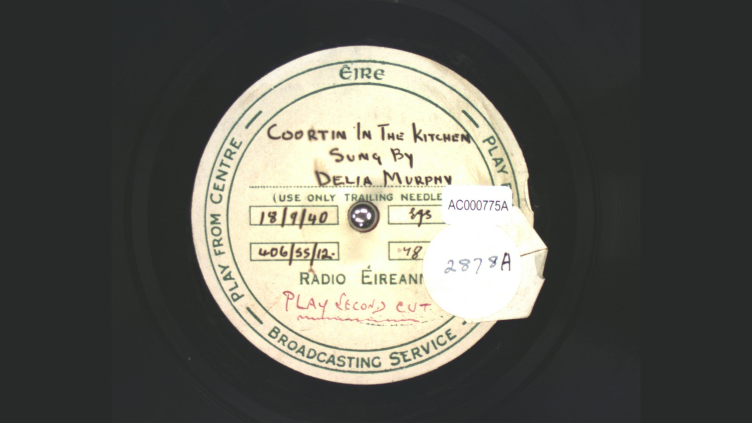 RTÉ Archives | Collections | Delia Murphy : Coortin In The Kitchen