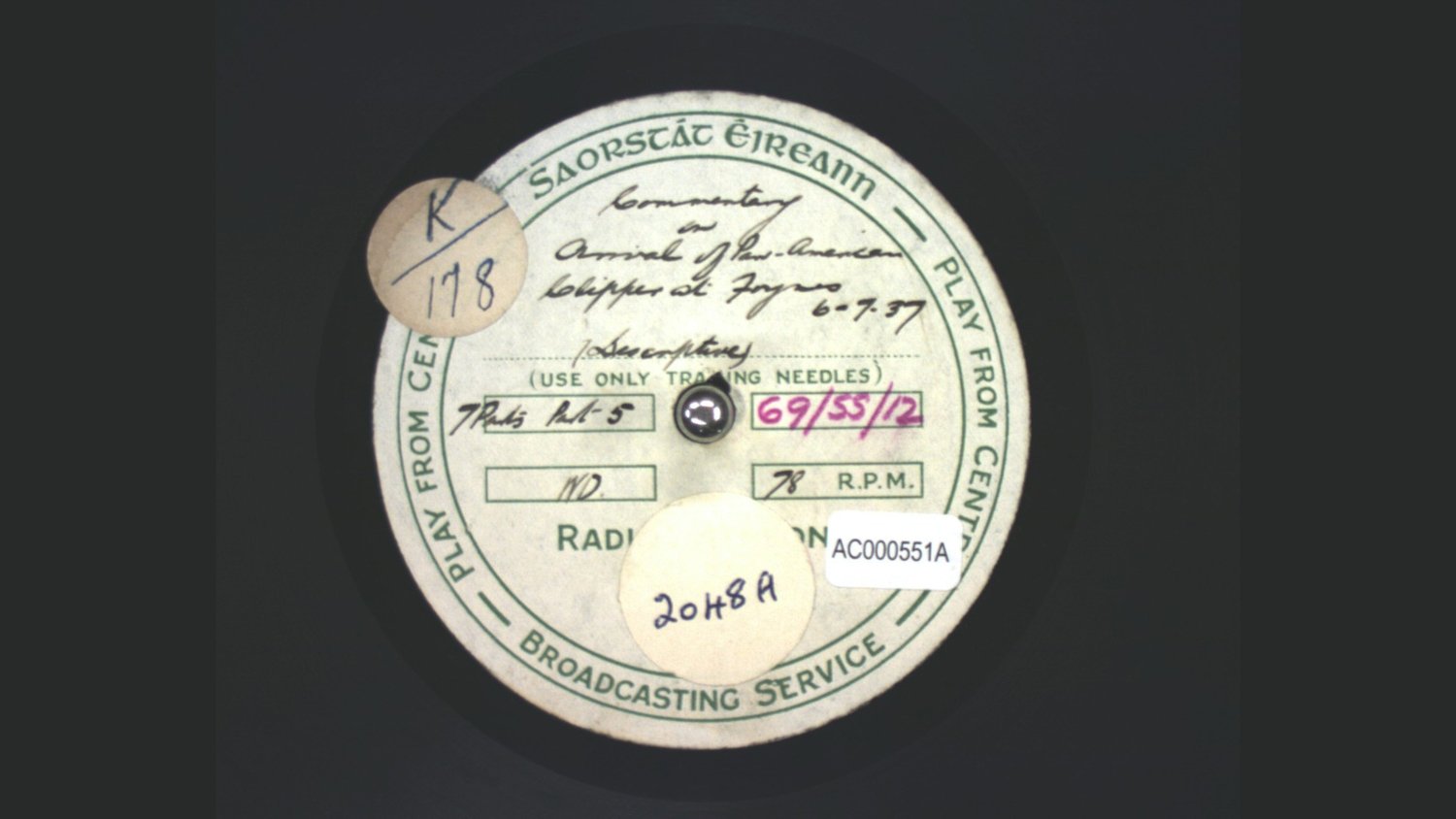 RTÉ Archives | Collections | Pan American Clipper : Passengers