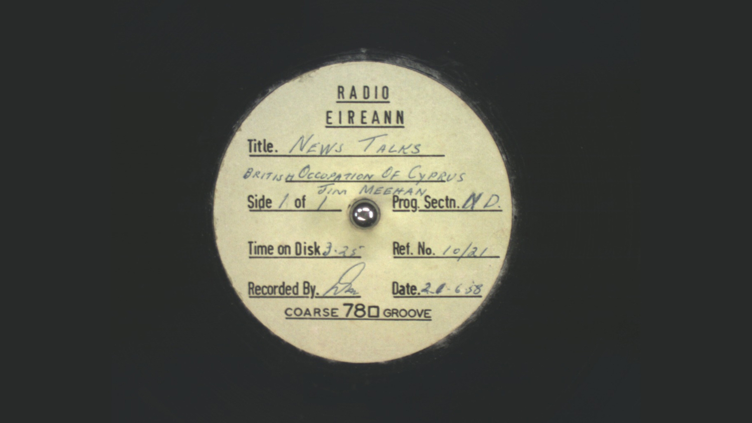 RTÉ Archives | Collections | News : British Occupation Of Cyprus