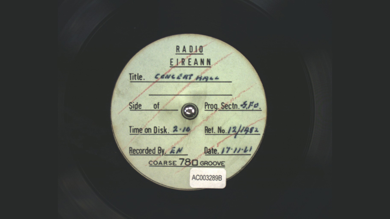 RTÉ Archives | Collections | Concert Hall : Song And Orchestra