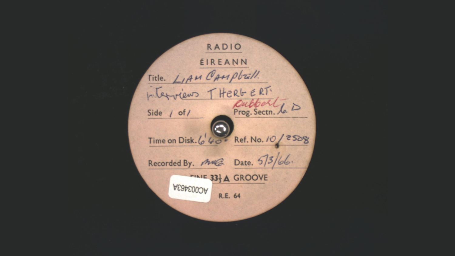 RTÉ Archives | Collections | Hurler Tony Herbert