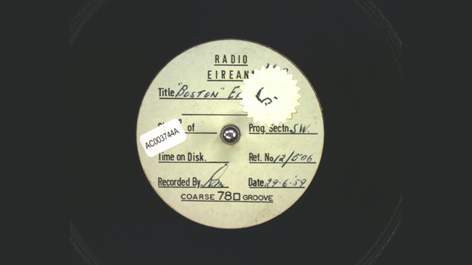 RTÉ Archives | Collections | To Boston And Back : Interviews