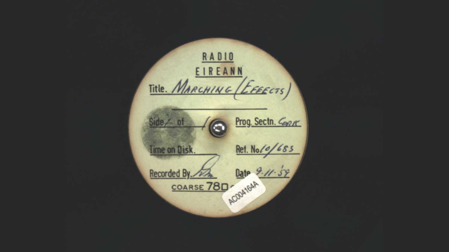 RTÉ Archives | Collections | Sound Effects : Marching