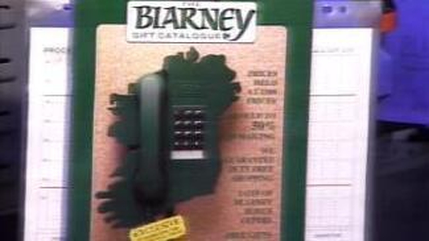 RTÉ Archives | Collections | Ireland-Shaped Telephones