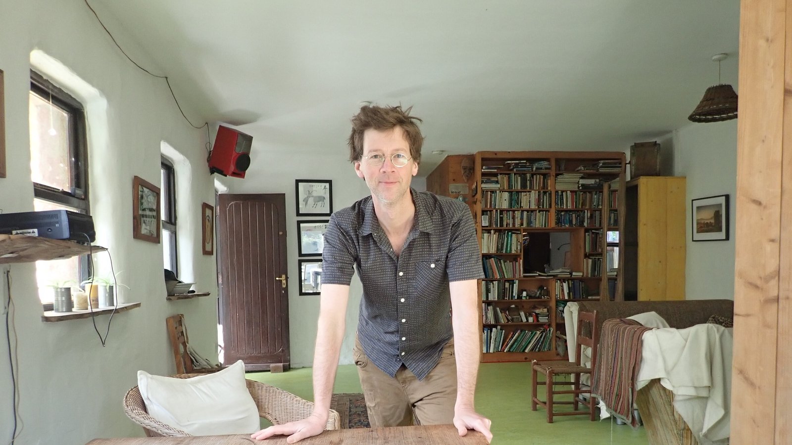 At home with... Manchán Magan