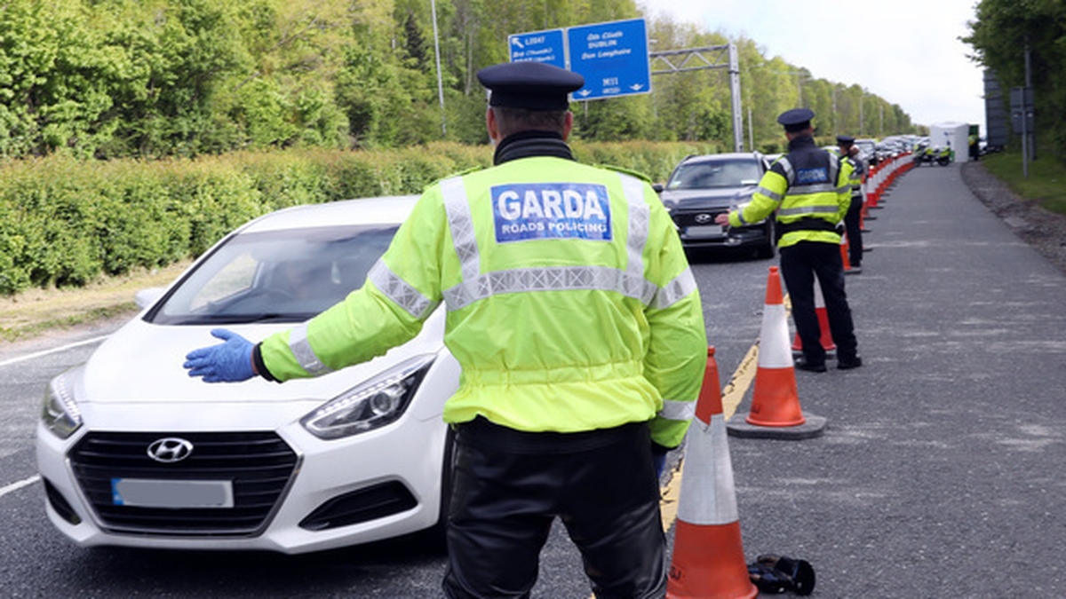 Level 3 garda checkpoints in place across country | Morning Ireland ...