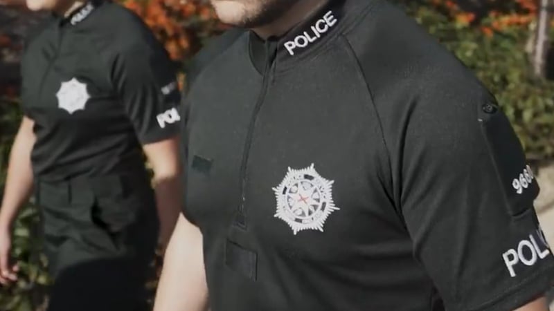 PSNI trials new uniform design