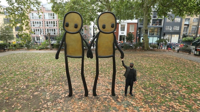 Prints donated by London street artist Stik stolen