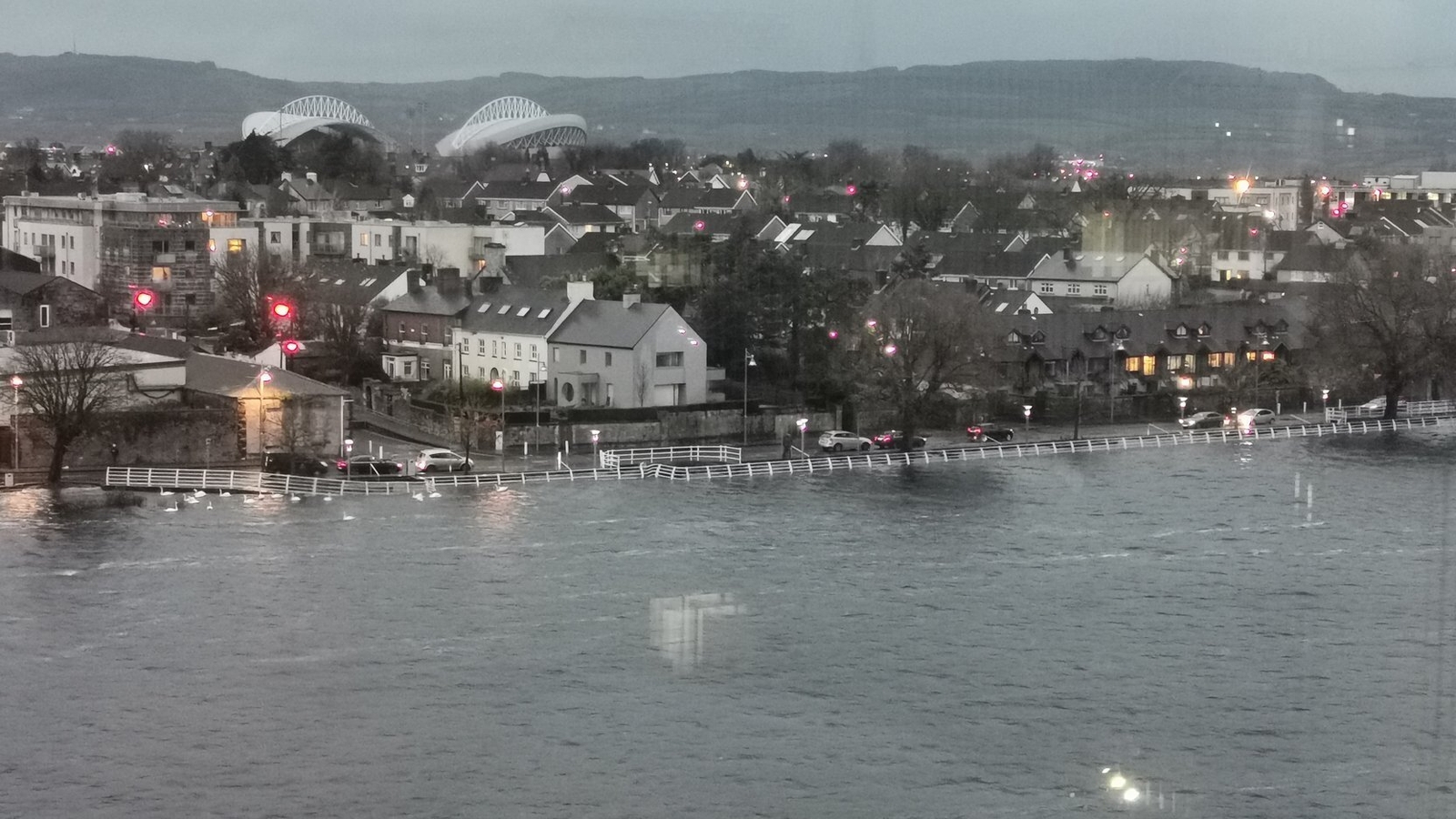 Flooding in Limerick amid wind warnings in most areas