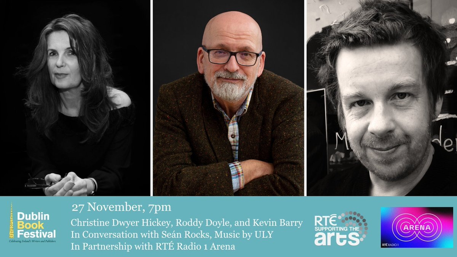 Watch: RTÉ Arena from the Dublin Book Festival