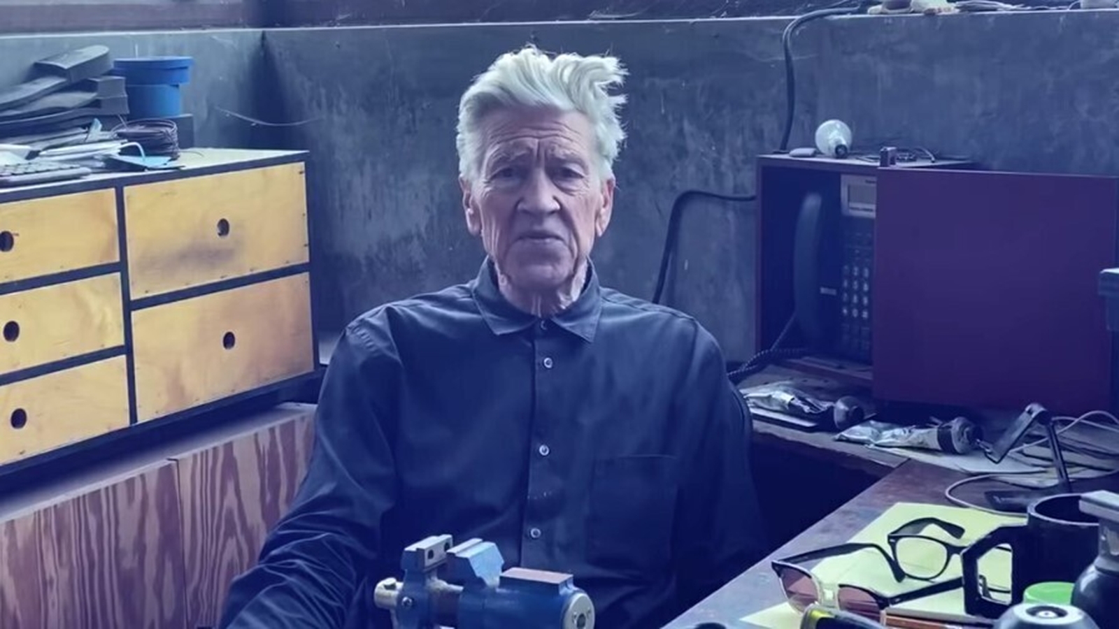 'Blue skies and golden sunshine': David Lynch's weather reports