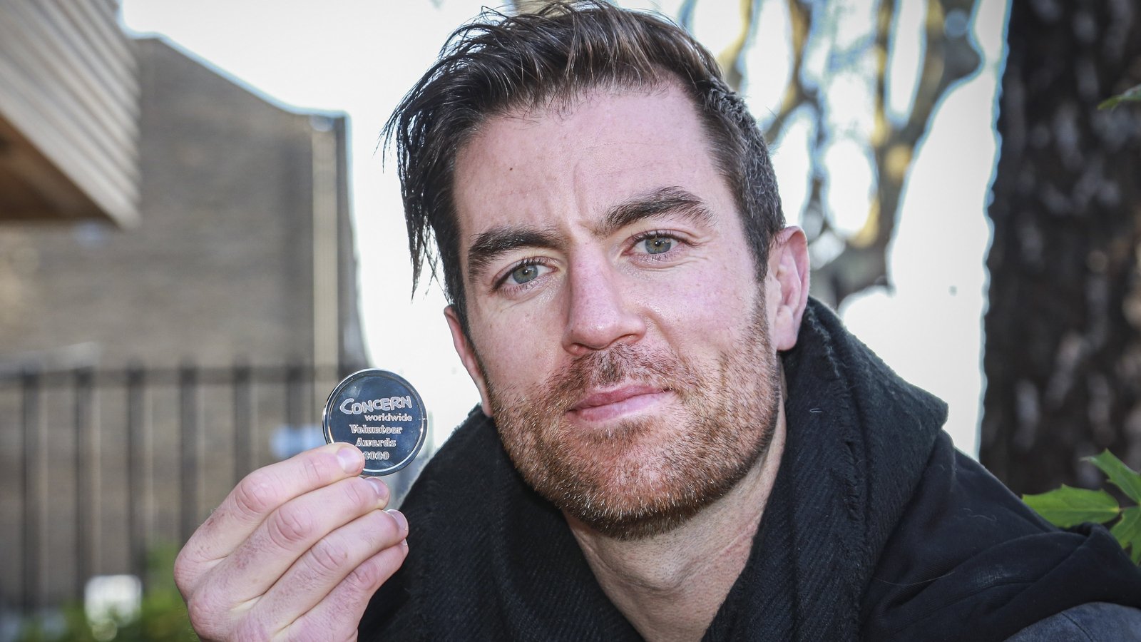 Macauley honoured by Concern for humanitarian work