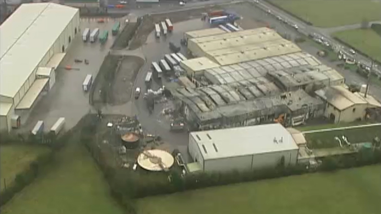 RTÉ Archives | Disasters | Fire At C&D Foods