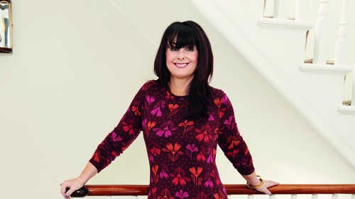 Marian Keyes stuns in "dress of the decade" while taking out bins