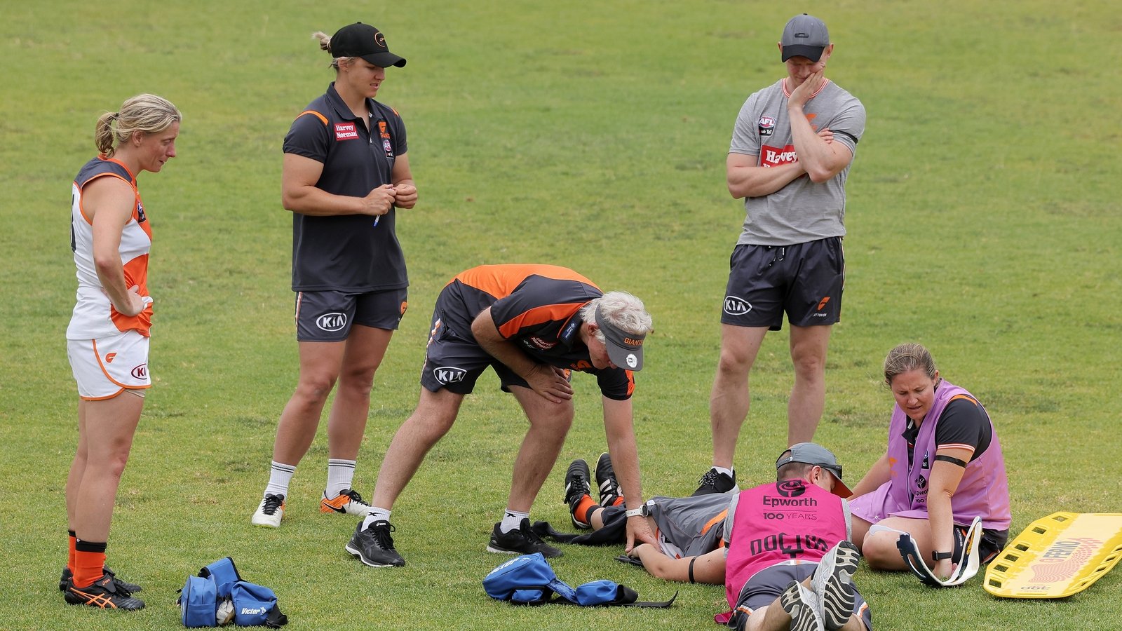 Bríd Stack released from hospital after neck injury