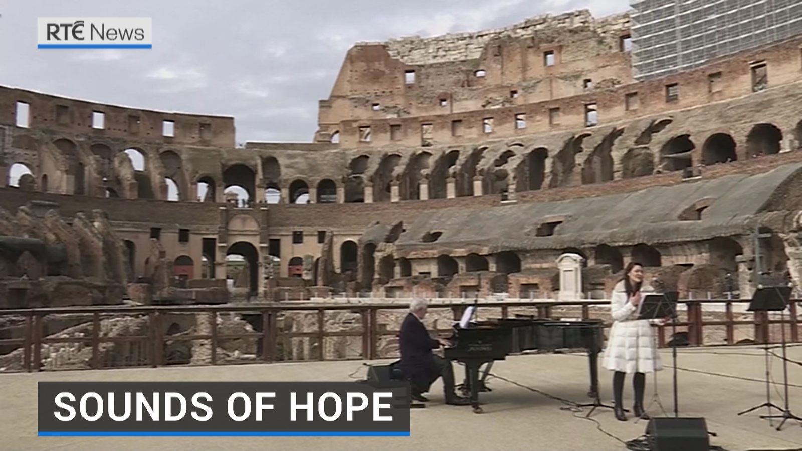 Sounds of hope as Colosseum hosts classical concert