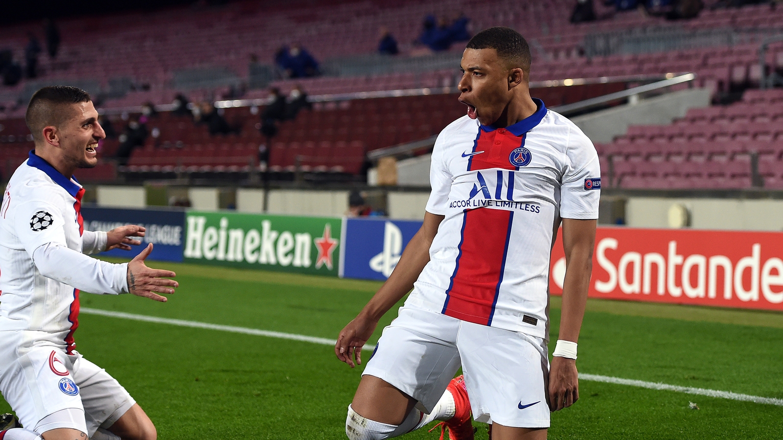 Mbappe on fire as PSG crush Barca at the Camp Nou