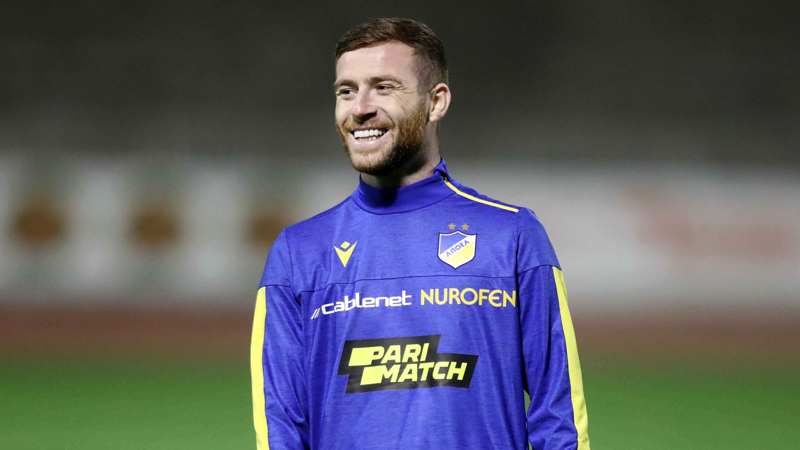 Jack Byrne embracing his Cypriot adventure