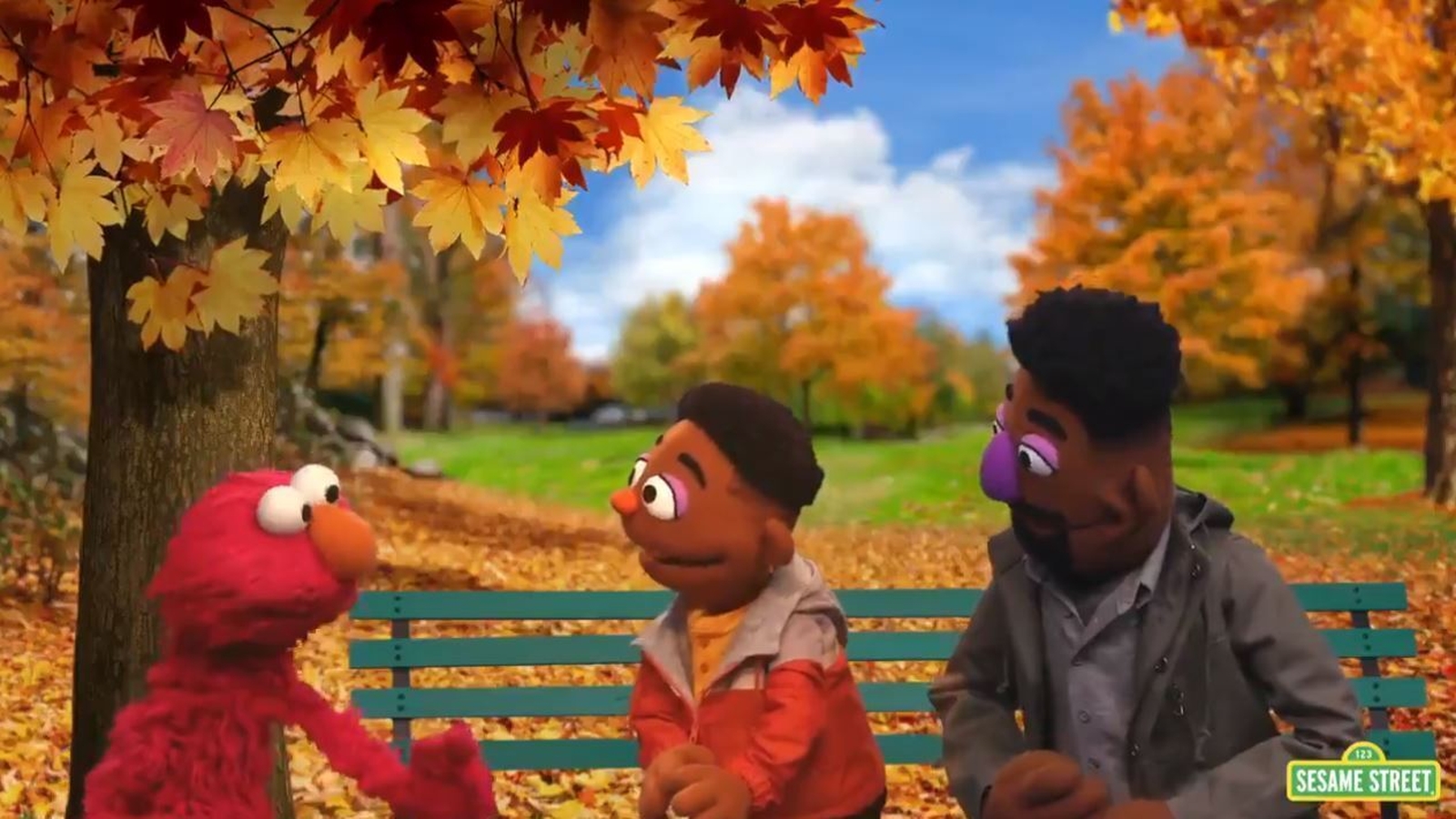 'Sesame Street' debuts new muppets in videos on race