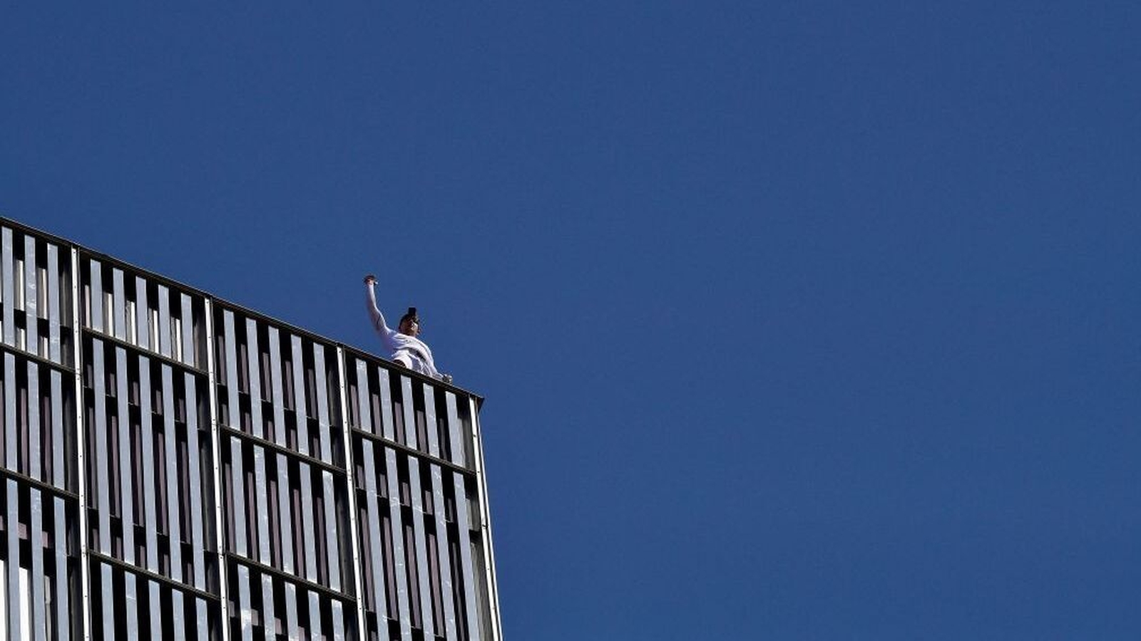 Daredevil detained after free climbing Spain skyscraper