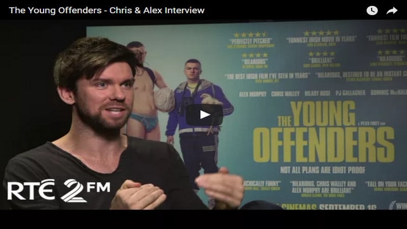 Young Offenders, Shane Casey is in Studio.