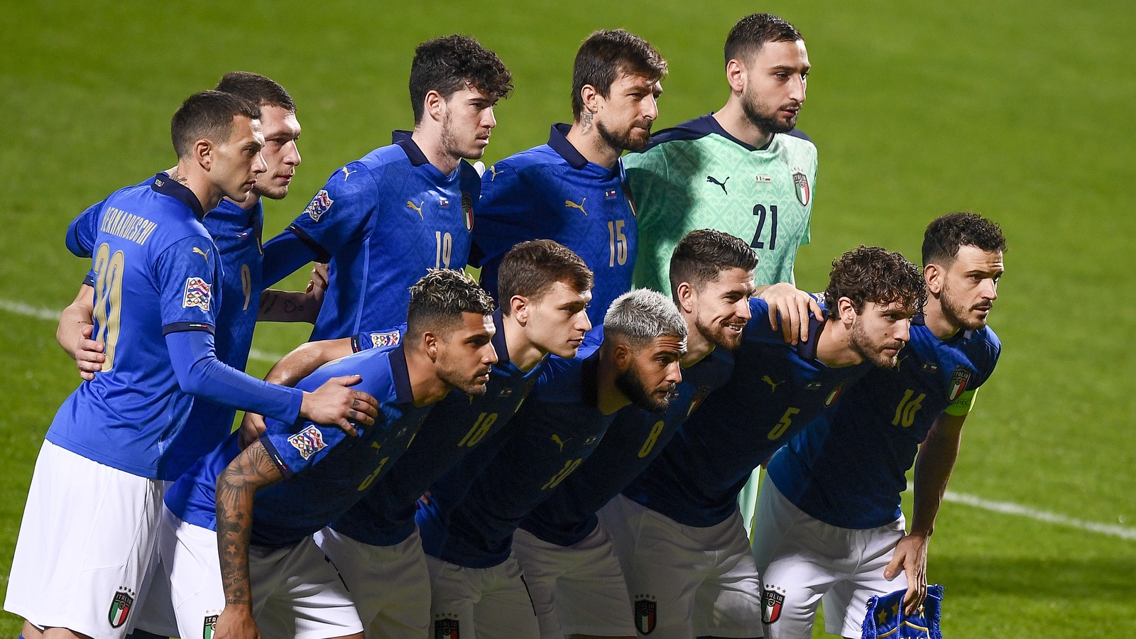 Italian squad fully vaccinated ahead of Euros