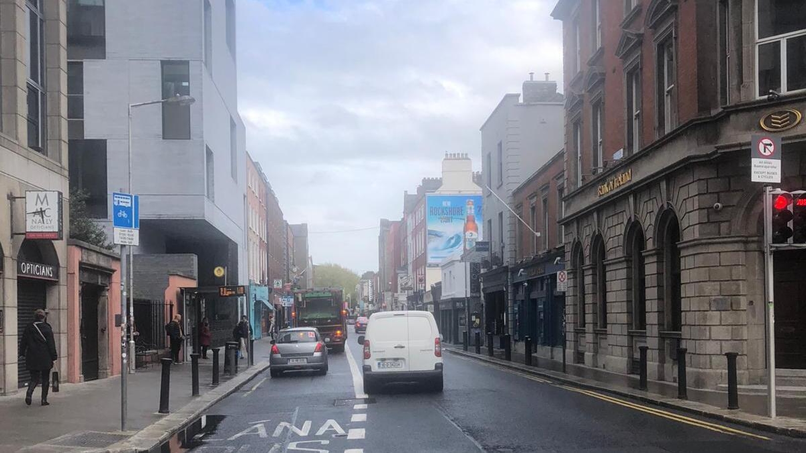 Reduced Merrion Row traffic to encourage outdoor dining