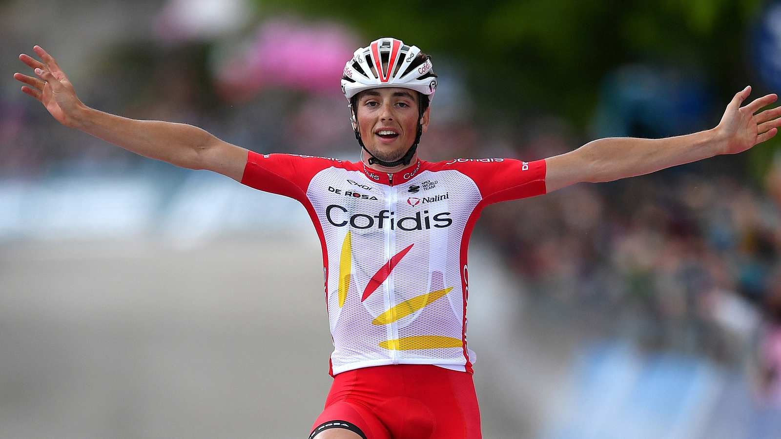 Lafay takes first stage win as a pro, Ewan suffers blow