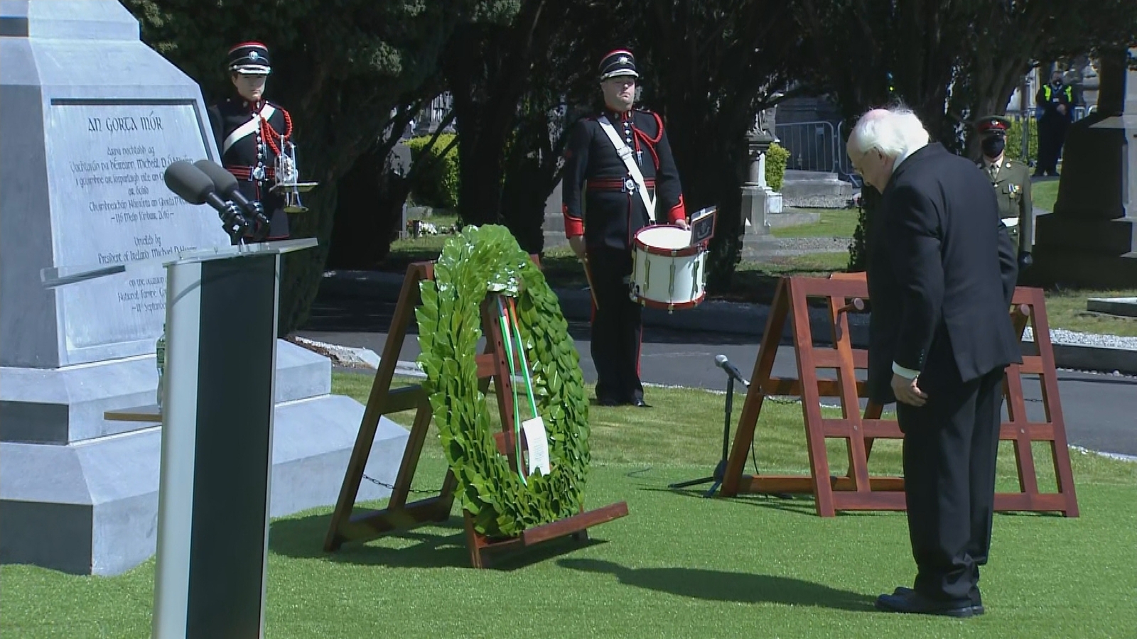 President attends National Famine Commemoration