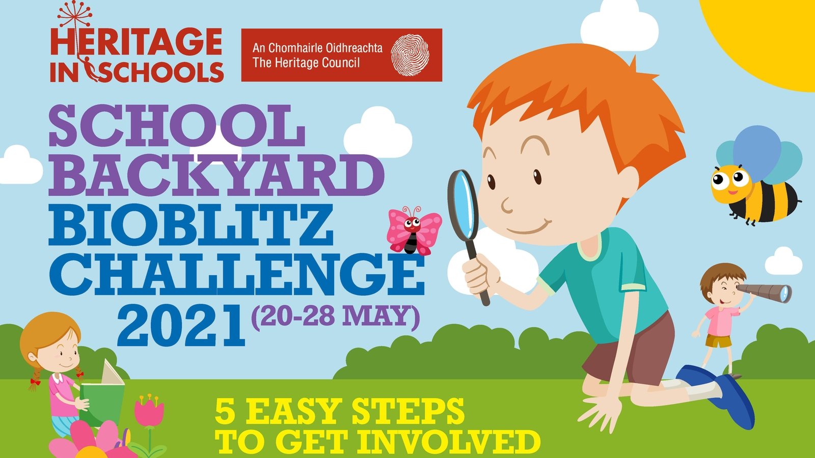 Take part in the School Backyard Bioblitz Challenge!