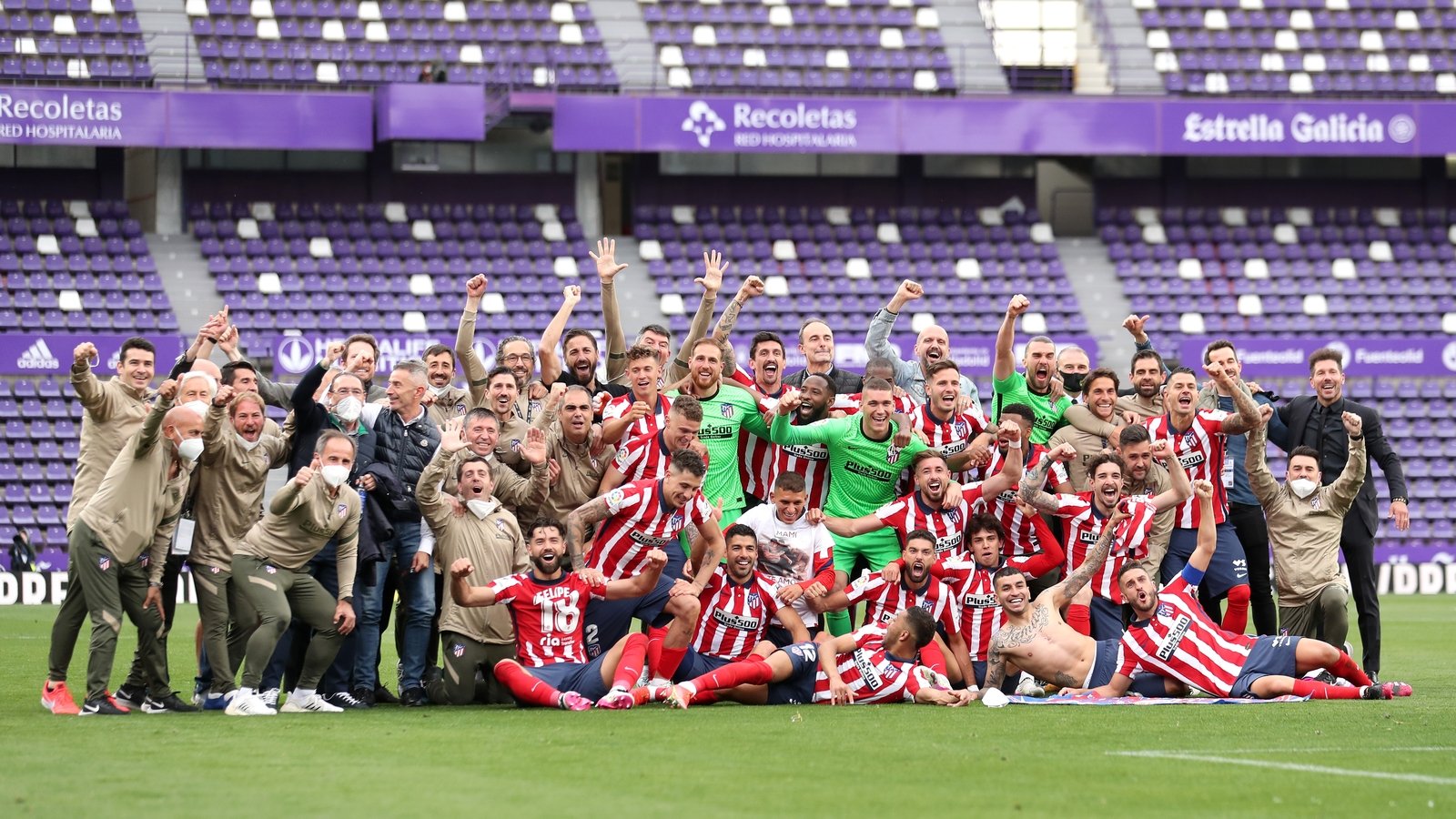 Atletico's comeback win secures title on final day