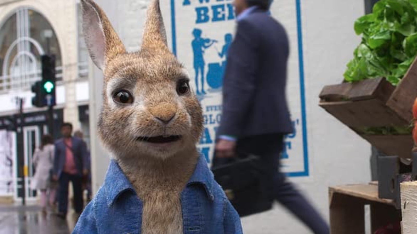 James Corden rabbits on about Peter Rabbit 2