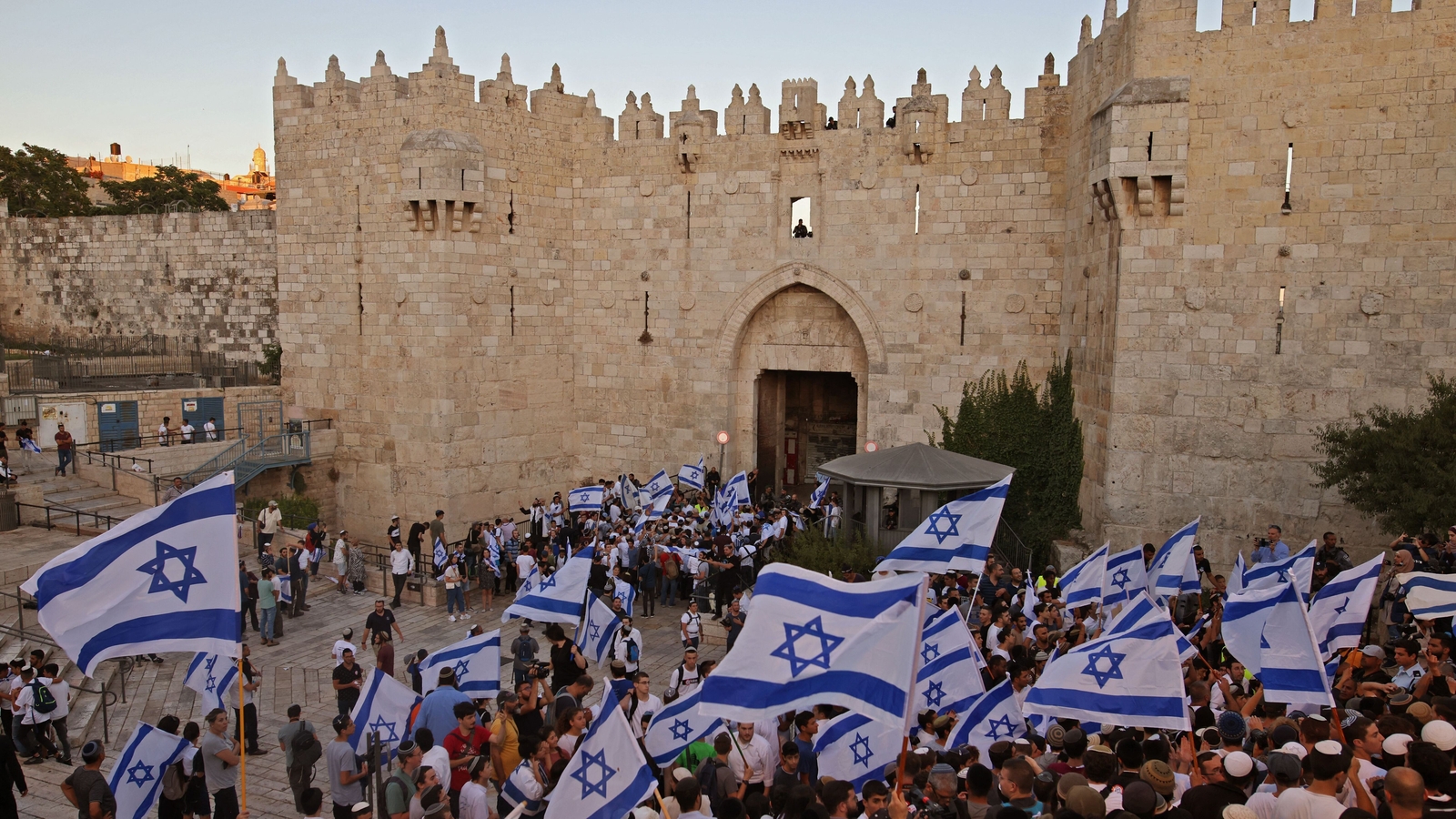 Israeli nationalists march in East Jerusalem