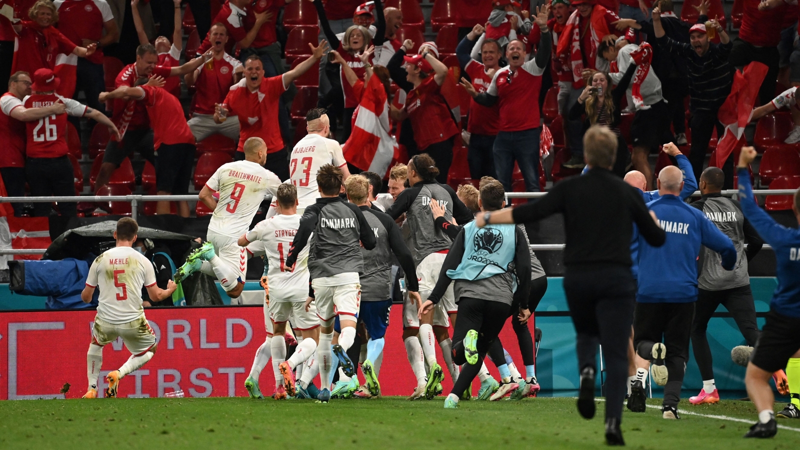 Euro 2020 recap: Jubilant Danes progress with Belgium