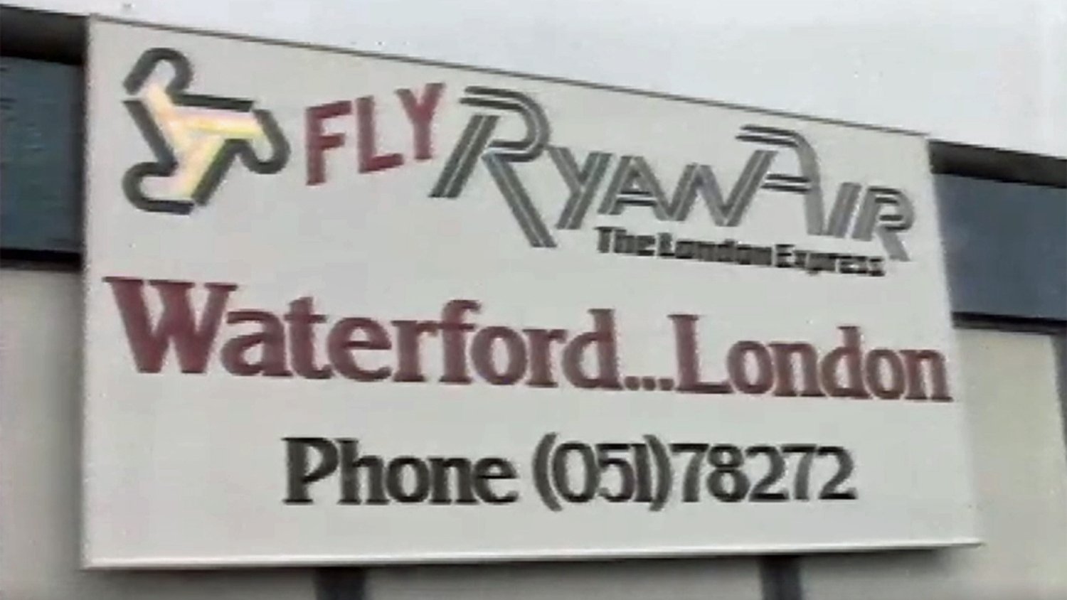 RTÉ Archives | Business | Ryanair's First Flight