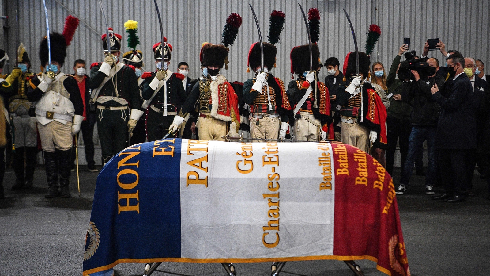 General's body returned to France 200 years after death