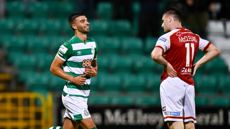 Mandroiu sends Shamrock Rovers clear of Saints