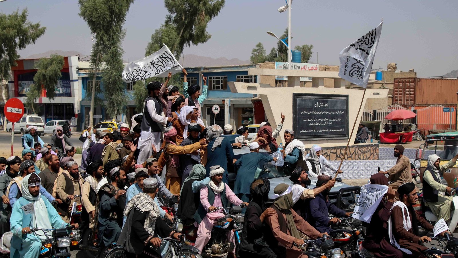 Taliban celebrates defeating the United States