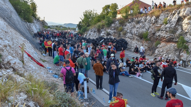 Montenegro police fire teargas at protesters