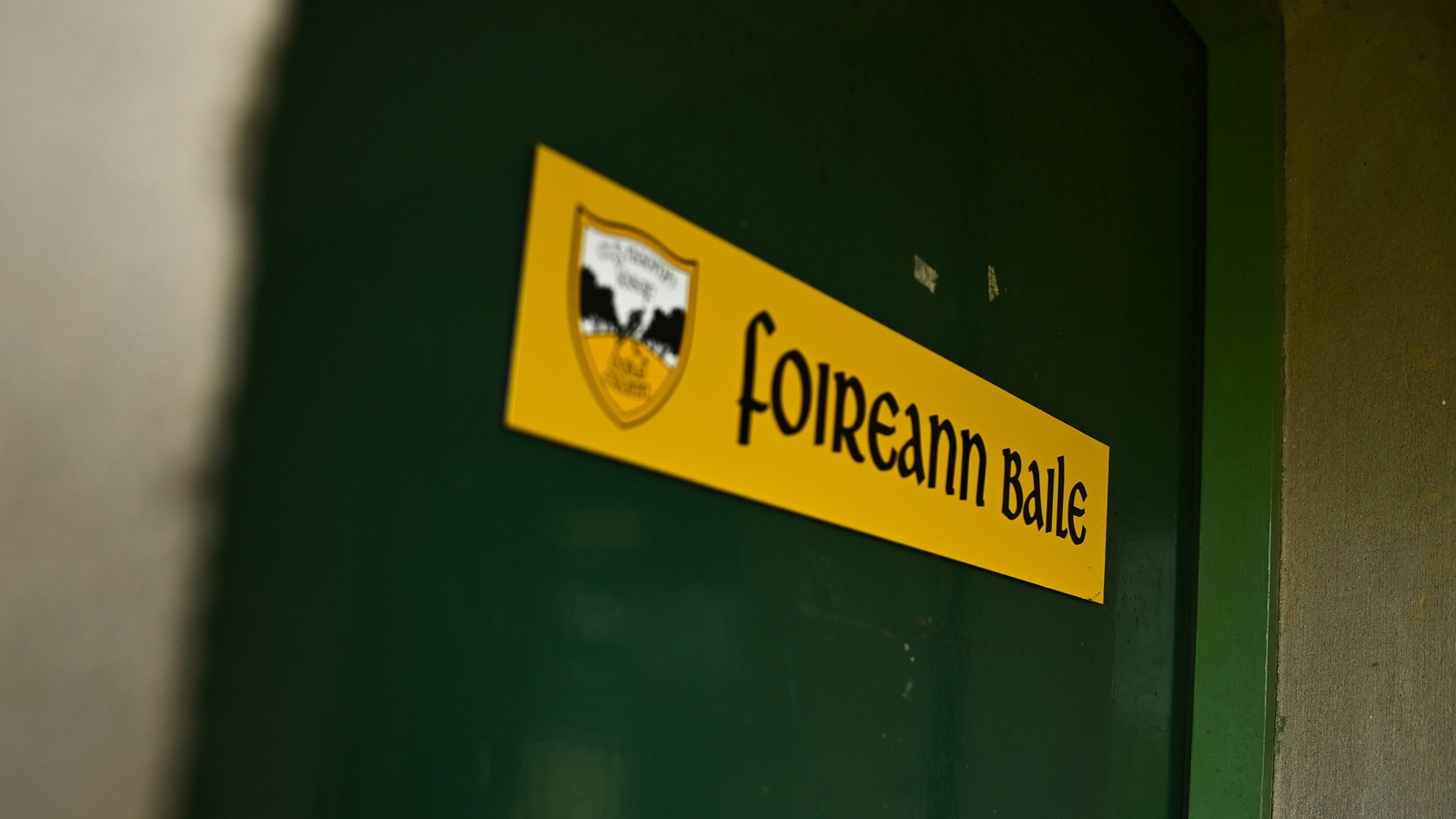 GAA dressing rooms to be re-opened later in September