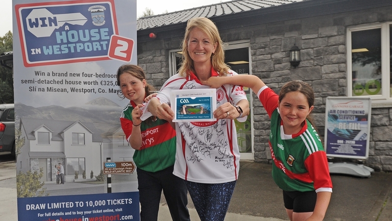 Tyrone woman wins All-Ireland tickets in Mayo draw