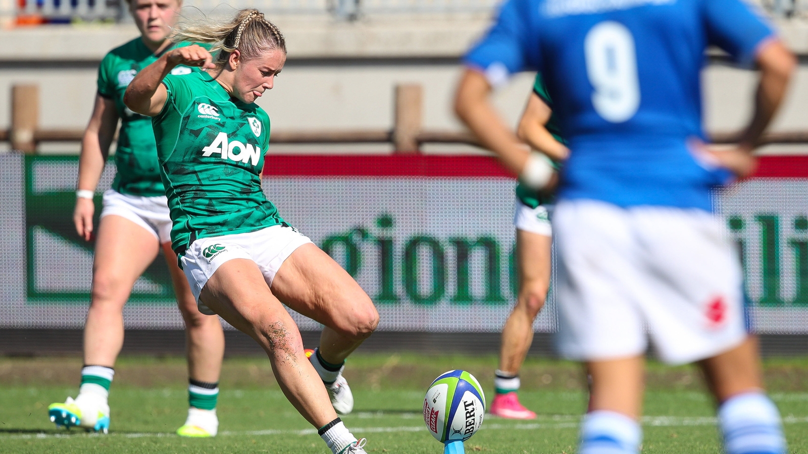 Fiona Hayes excited by Stacey Flood's progression at 10