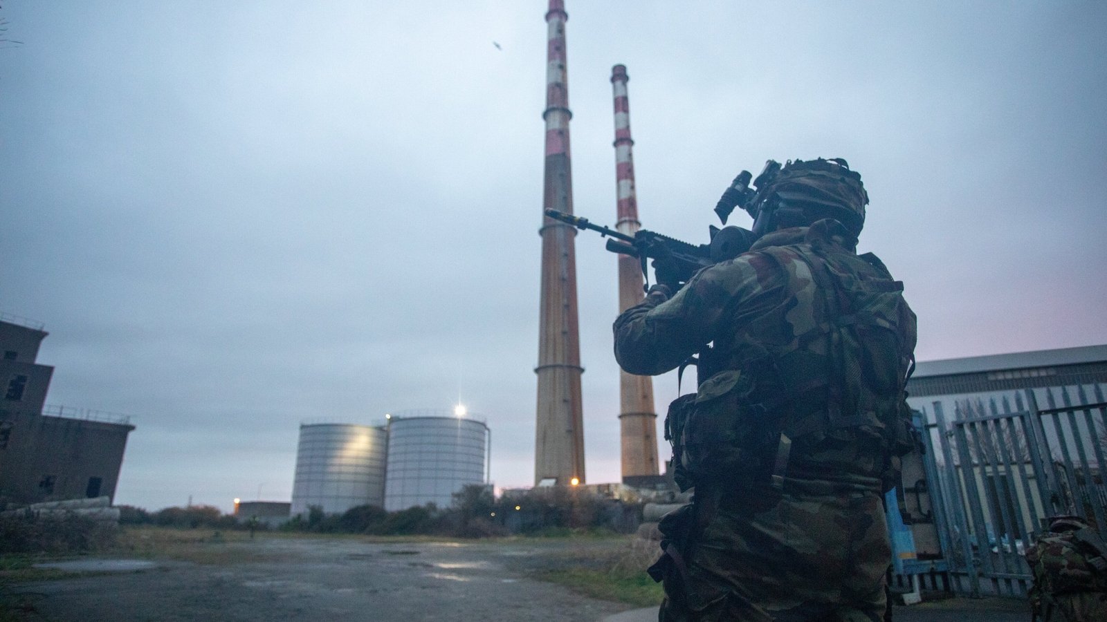 Defence Forces conduct military exercise in Dublin