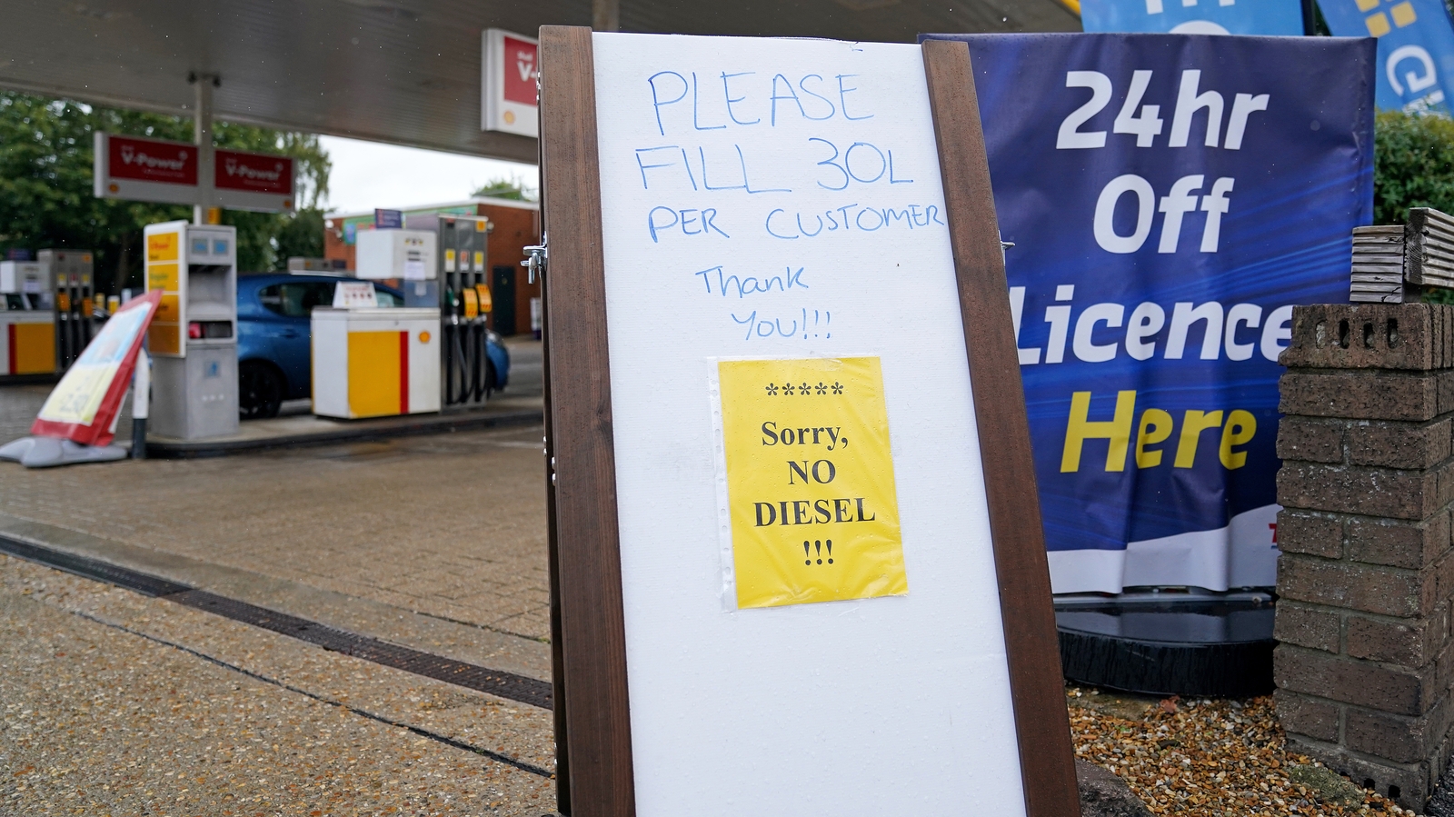 Johnson rules out priority fuel access for key workers